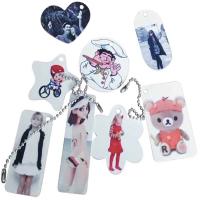 China Double Sided Sublimation Aluminum Blanks Sheet For Pet Keys And Bag Pendant for sale