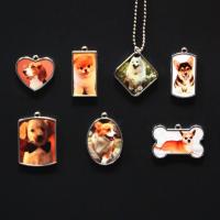 China Sublimation Custom Logo Pet Dog Tags Zinc Alloy Blank Sublimation Double Sided Dog Tag for sale