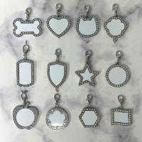 China Personalized Metal Dog Tag With Diamonds Diy Custom Dog Tags For Pets for sale