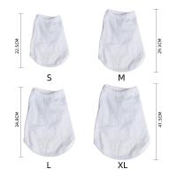China Custom Printing Polyester Dog Shirts Sublimation Pet Clothes Sublimation Blanks T-shirts Dog for sale