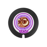 China Diy Creative Blank Plastic Sublimation Car Sticker Sublimation Plastic Car Tax Disc Card Holder for sale