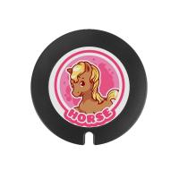 China Diy Creative Blank Plastic Sublimation Car Sticker Sublimation Plastic Car Tax Disc Card Holder for sale