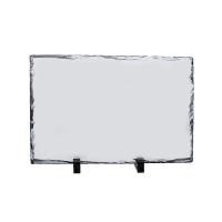 China Blank Sublimation Rock Slate Picture Frames Various Shape Sizes Diy Custom Sublimation Photo Slate for sale