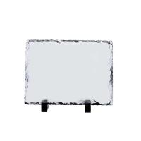 China Blank Sublimation Rock Slate Picture Frames Various Shape Sizes Diy Custom Sublimation Photo Slate for sale
