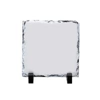 China Blank Sublimation Rock Slate Picture Frames Various Shape Sizes Diy Custom Sublimation Photo Slate for sale