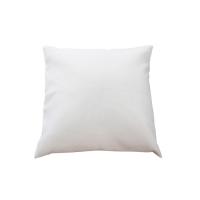 China White Polyester Linen Sublimation Pillow Covers With Zipper Sublimation Pillow Case Blanks for sale