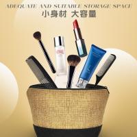 China Blank Sublimation Cosmetic Bag With Zipper Linen Sublimation Makeup Bag for sale