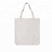 China Different Sizes Of Simple Linen Blank Tote Bags For Sublimation Printing for sale