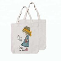 China Different Sizes Of Simple Linen Blank Tote Bags For Sublimation Printing for sale