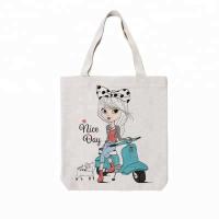 China Different Sizes Of Simple Linen Blank Tote Bags For Sublimation Printing for sale