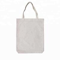 China Different Sizes Of Simple Linen Blank Tote Bags For Sublimation Printing for sale