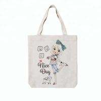 China Different Sizes Of Simple Linen Blank Tote Bags For Sublimation Printing for sale