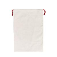 China Custom Logo Linen Sublimation Drawstring Bag Santa Sacks Sublimation Blank Christmas Gift Bags for sale