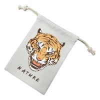 China Sublimation Santa Sacks Blanks Custom Printed Logo Dust Proof Storage Bags Linen Drawstring Sublimation Christmas Gift Bag for sale