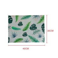 China Blank Linen Sublimation Table Mats Double Sided Sublimation Placemats Blanks for sale