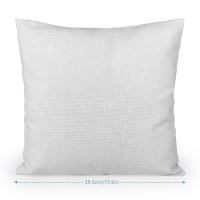 China DIY Printed Linen Pillow Case With Pocket Sublimation Blank Pocket Linen Pillow Covers for sale