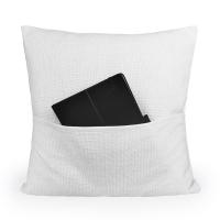 China DIY Printed Linen Pillow Case With Pocket Sublimation Blank Pocket Linen Pillow Covers for sale