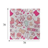 China Sublimation Swaddle Blanket Polyester Towel Blankets Custom Print Milestone Blank Sublimation Baby Blanket With Hat for sale