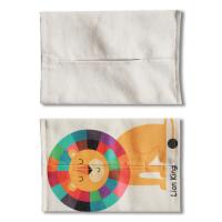 China Custom Sublimation Blank Linen Tissue Box Photo Printing Tissue Bag Case Eco-Friendly for sale