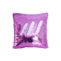China Custom Printing Logo Blank Flippy Sublimation Sequin Pillow Reversible Sequin Sublimation Cushion Cover for sale