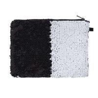 China DIY Sublimation Sparkly Sequin Makeup Bag Customized Sequin Cosmetic Bag Blanks for sale