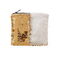China Customized Sublimation Sequin Coin Purse Diy Photo Printing Glitter Change Purse for sale