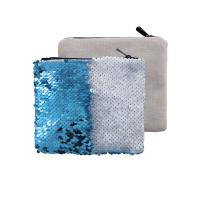 China Customized Sublimation Sequin Coin Purse Diy Photo Printing Glitter Change Purse for sale