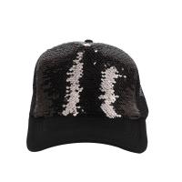 China Sublimation Sequin Baseball Cap Custom Baseball Caps With Logo Photo Printing for sale