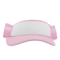 China Stylish Sublimation Sun Visor Cap Mesh Cap For Heat Transfer All Colors Available for sale