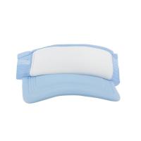 China Stylish Sublimation Sun Visor Cap Mesh Cap For Heat Transfer All Colors Available for sale