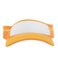 China Stylish Sublimation Sun Visor Cap Mesh Cap For Heat Transfer All Colors Available for sale