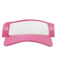 China Stylish Sublimation Sun Visor Cap Mesh Cap For Heat Transfer All Colors Available for sale