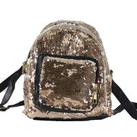 China Sublimation Custom Photo Glitter Sequin Backpack Trendy Travel Sparkly Backpack For Heat Transfer for sale