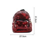 China Sublimation Custom Photo Glitter Sequin Backpack Trendy Travel Sparkly Backpack For Heat Transfer for sale