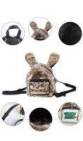 China Stylish Shiny Sublimation Sequin Backpack With Rabbit Ear For Sublimation Printing for sale