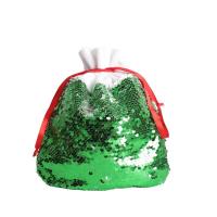 China Customizable Sublimation Christmas Bags Santa Claus Gift Bag for sale