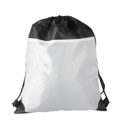China Durable Sublimation Drawstring Backpack Personalized Drawstring Bags With Logo for sale