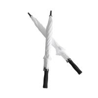China DIY Logo Promotional Sublimation Umbrella Blanks White Color Customized for sale