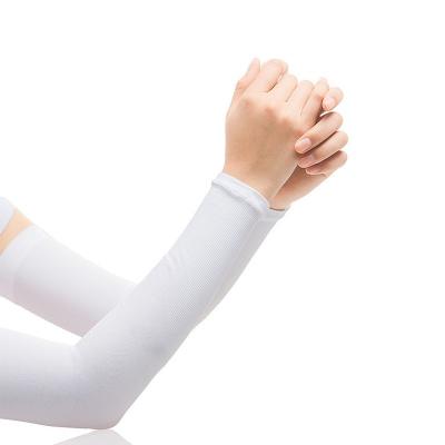 China Sublimation Arm Sleeve Blanks Ice Silk Sleeves For Summer Sun Protection UV Protection for sale