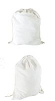 China Logo Printing Sublimation Canvas Bags Storage Sublimation Drawstring Bag Dustproof for sale