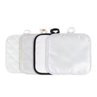 China Customized Sublimation Placemats Blanks Linen And Polyester Sublimation Pot Holder Blanks for sale
