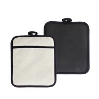 China Customized Sublimation Placemats Blanks Linen And Polyester Sublimation Pot Holder Blanks for sale