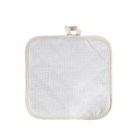 China Customized Sublimation Placemats Blanks Linen And Polyester Sublimation Pot Holder Blanks for sale