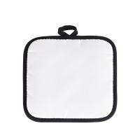 China Customized Sublimation Placemats Blanks Linen And Polyester Sublimation Pot Holder Blanks for sale