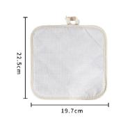 China Customized Sublimation Placemats Blanks Linen And Polyester Sublimation Pot Holder Blanks for sale