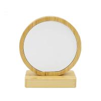 China Modern Bamboo Wood Sublimation Photo Frame Tabletop Display Family Keepsake Couple Gift DIY Memorial Photo Frame for sale