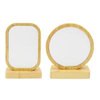 China Modern Bamboo Wood Sublimation Photo Frame Tabletop Display Family Keepsake Couple Gift DIY Memorial Photo Frame for sale