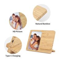 China Custom Wood Framed Photos Diy Sublimation Natural Wood Picture Frames for sale