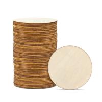China Round Graffiti Wooden Craft Custom Sublimation Wooden Coaster for sale