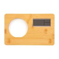 China DIY Blank Desktop Sublimation Wooden Photo Frame Digital Clock for sale